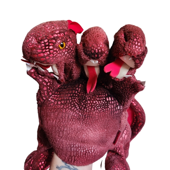 Folkmanis Puppets | Toys | Folkmanis Puppet Red 3 Headed Dragon With ...